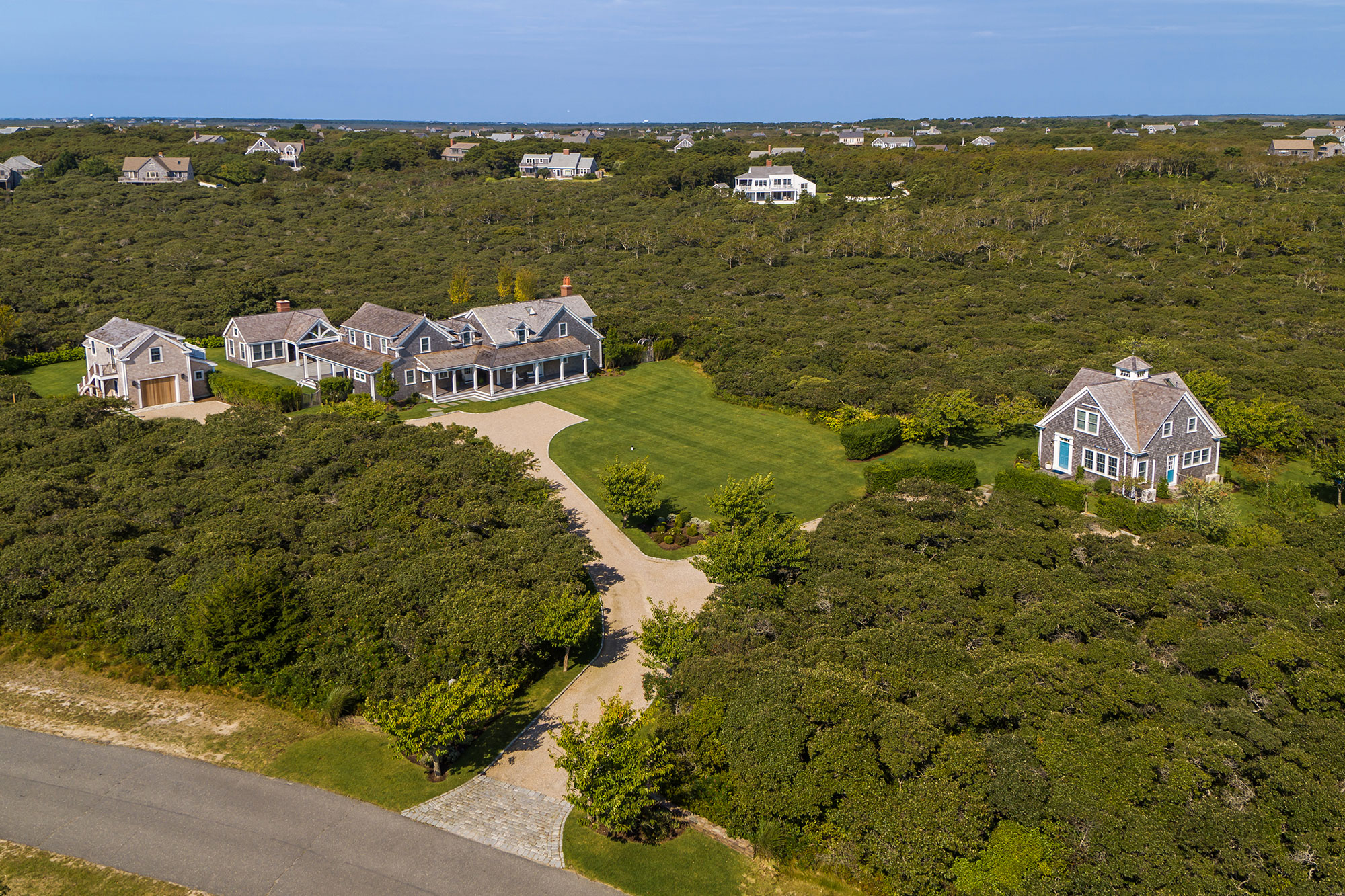 Tom Nevers Compound Built By Nantucket Builders Carey Company