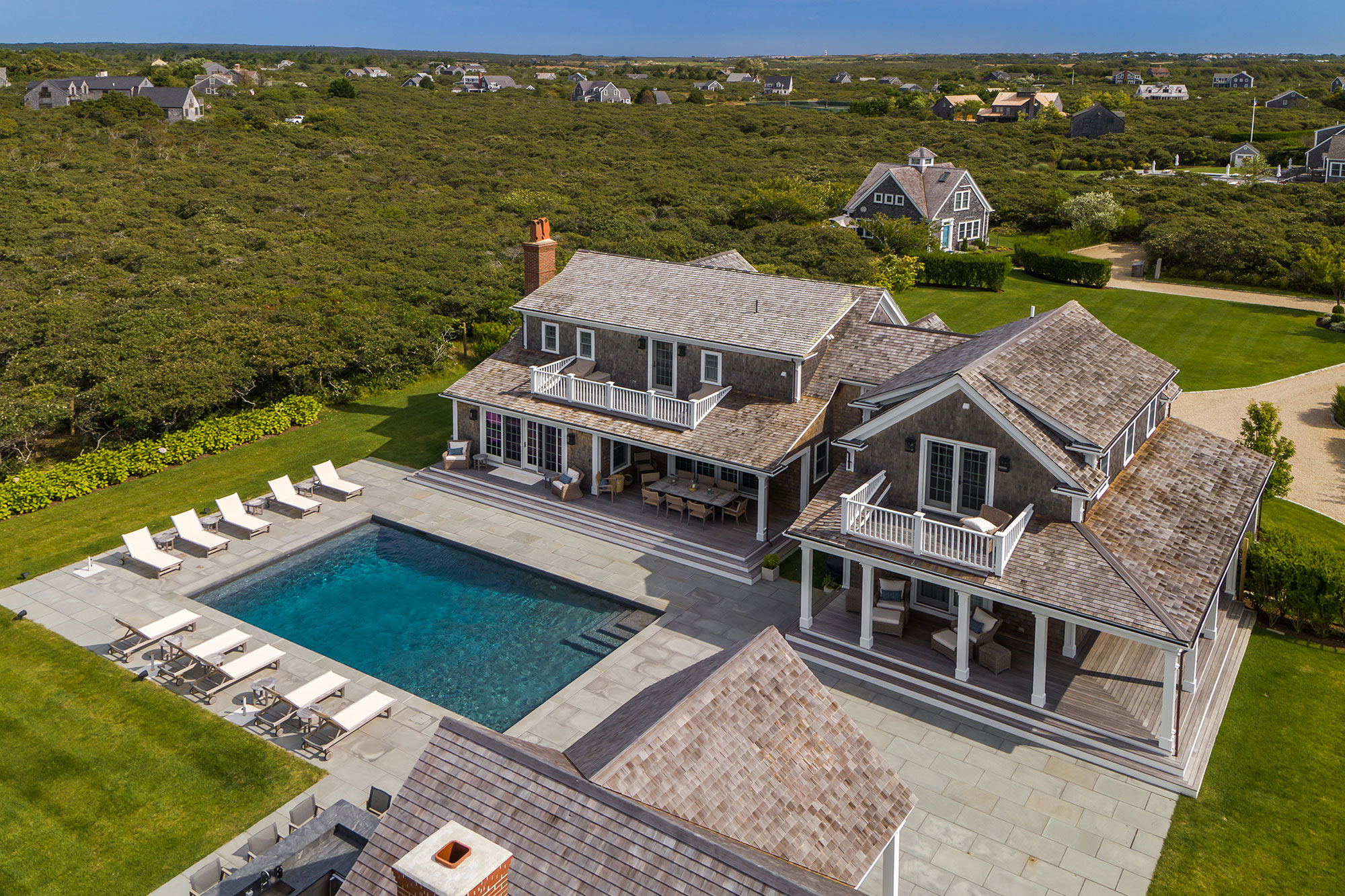 Tom Nevers Compound Built By Nantucket Builders Carey Company